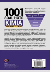 1001 Soal HOTS Kimia SMA/MA Kelas X, XI, & XII - Penerbit CMedia